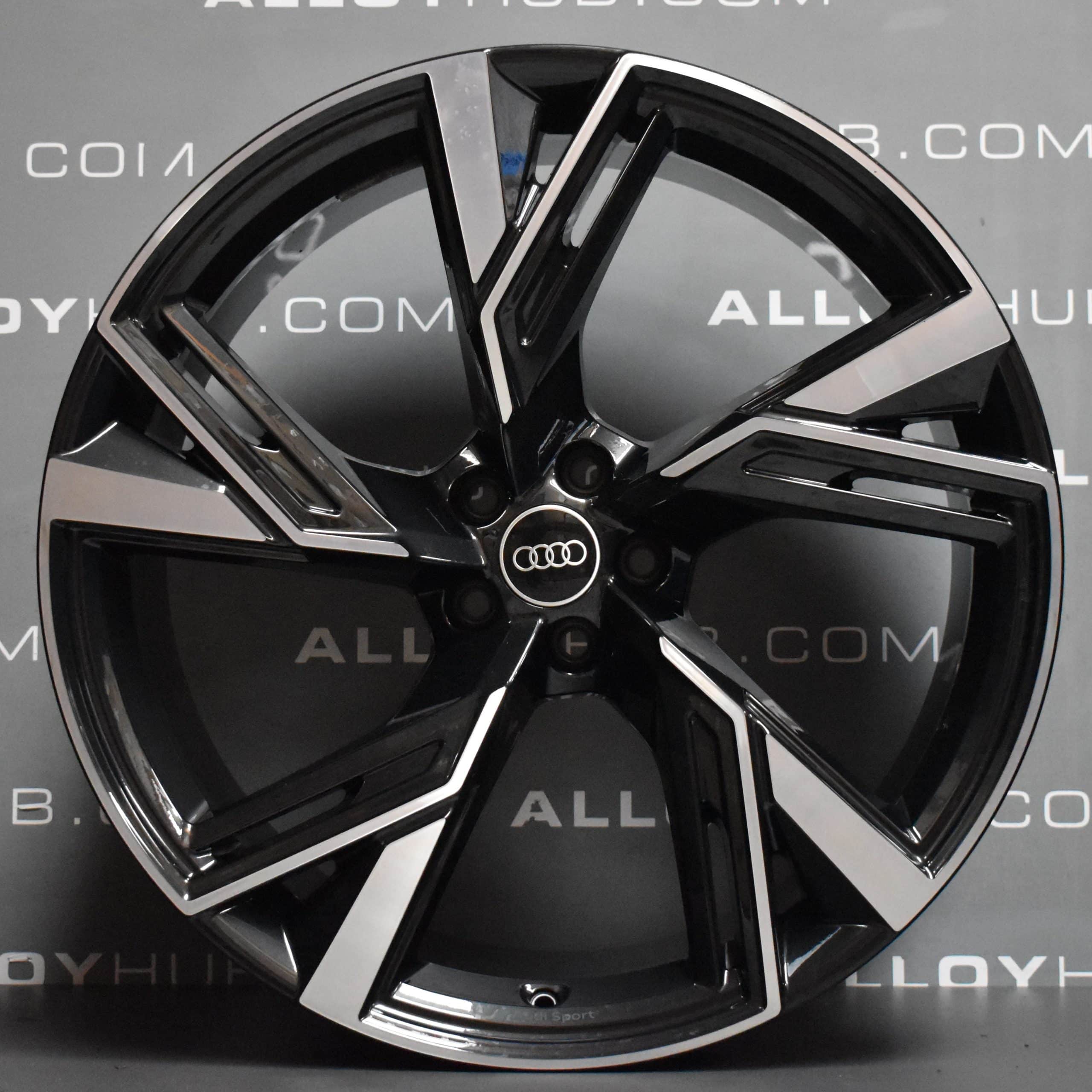 20 Audi Rs6 Alloys In Satin Gunmetal With Machined Face